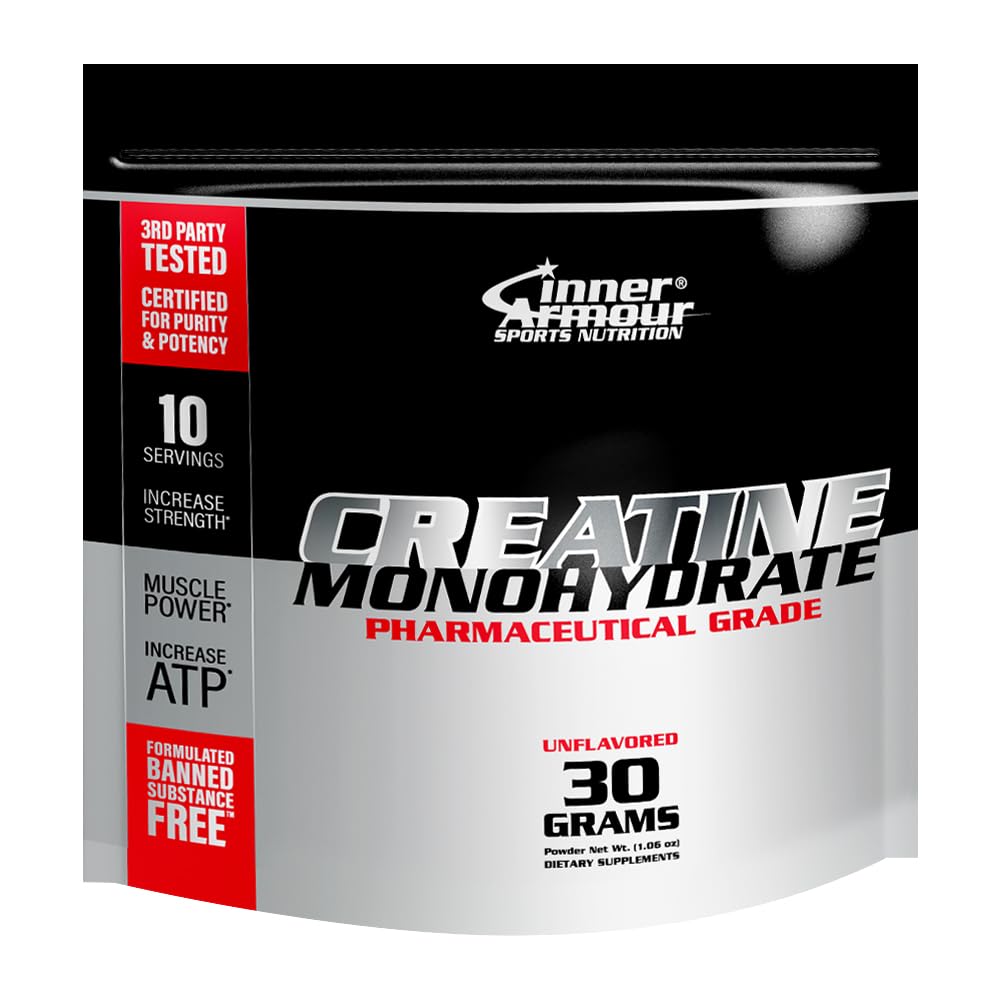 Amazon.com: Inner Armour Micronized Creatine Monohydrate Powder ...