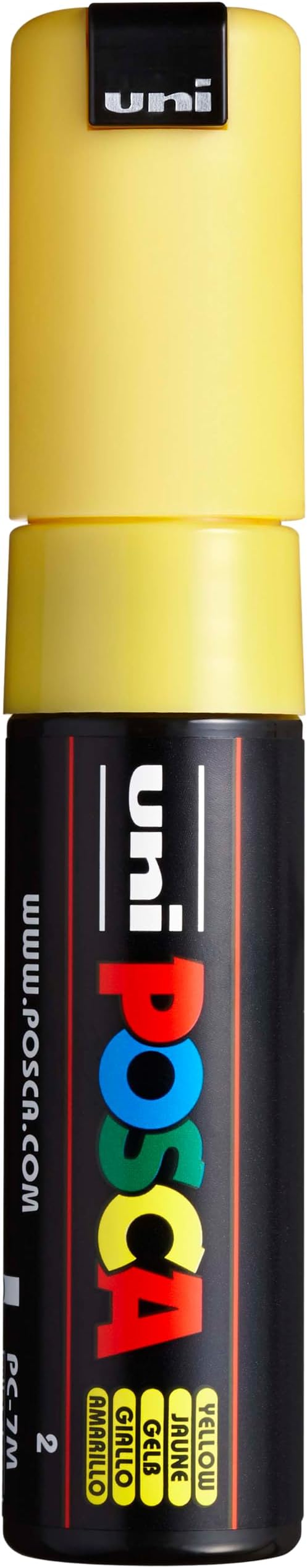Amazon.com: Posca Marker 7M in Yellow, Posca Pens for Art Supplies ...