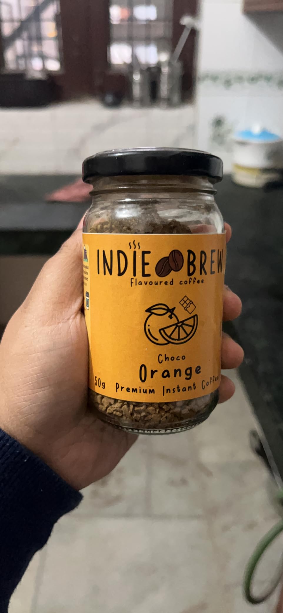 Indie Brew Choco Orange instant coffee powder, 100% Arabica coffee ...