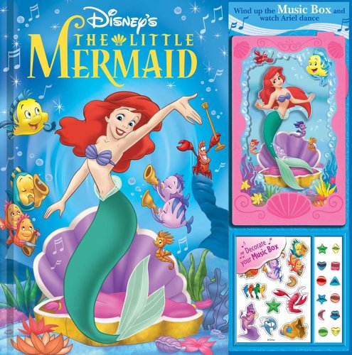 The Little Mermaid Storybook and Music Box | Amazon.com.br