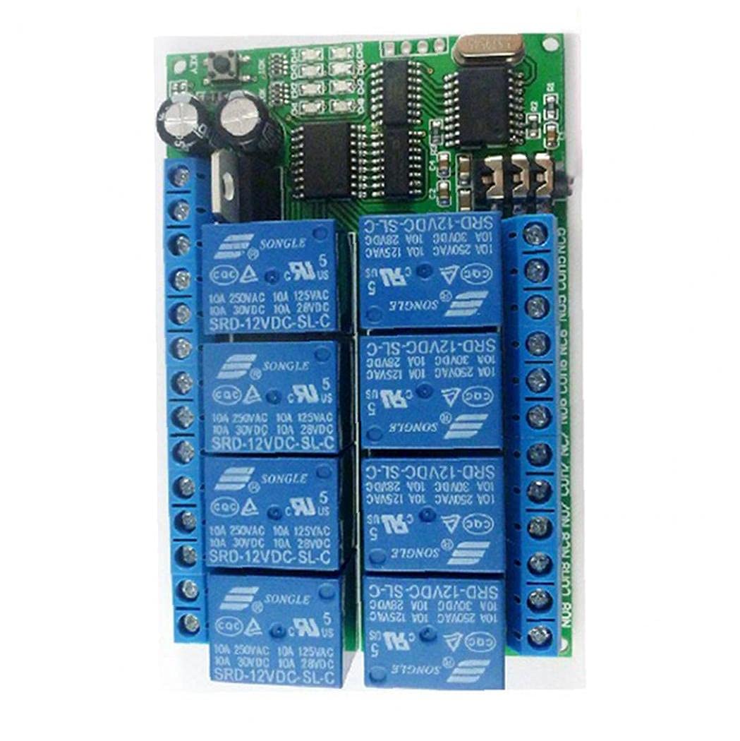 Buy Relay Module DTMF Audio Decoding Relay 8 Channel Board Switch ...