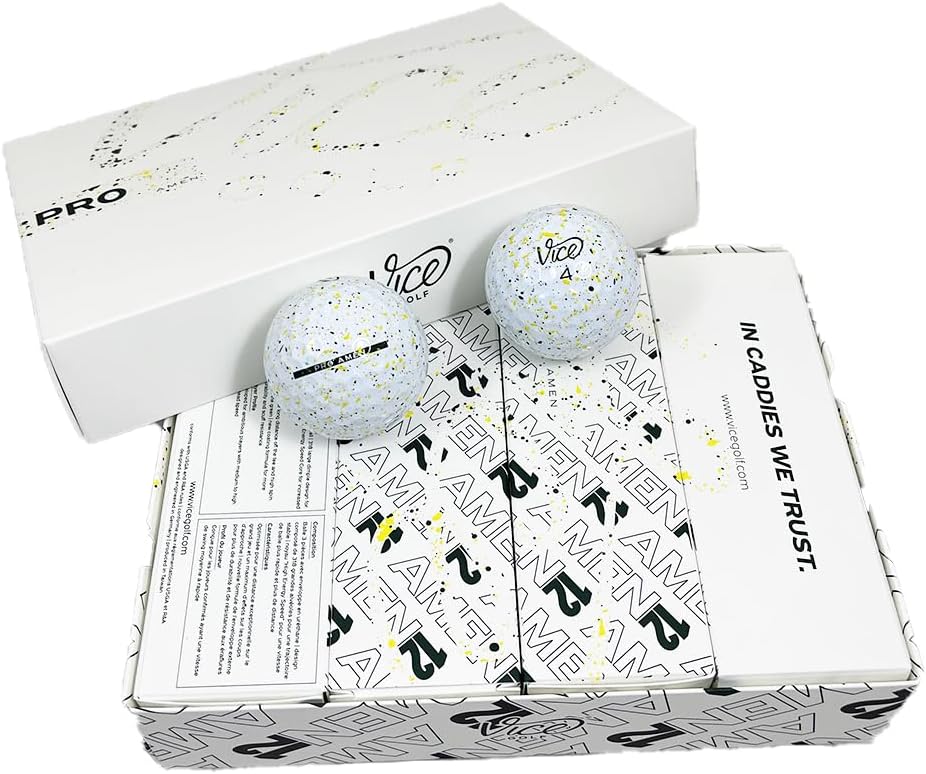 Amazon.com : Vice New Golf Pro Drip Amen Masters Limited Edition - 1 ...