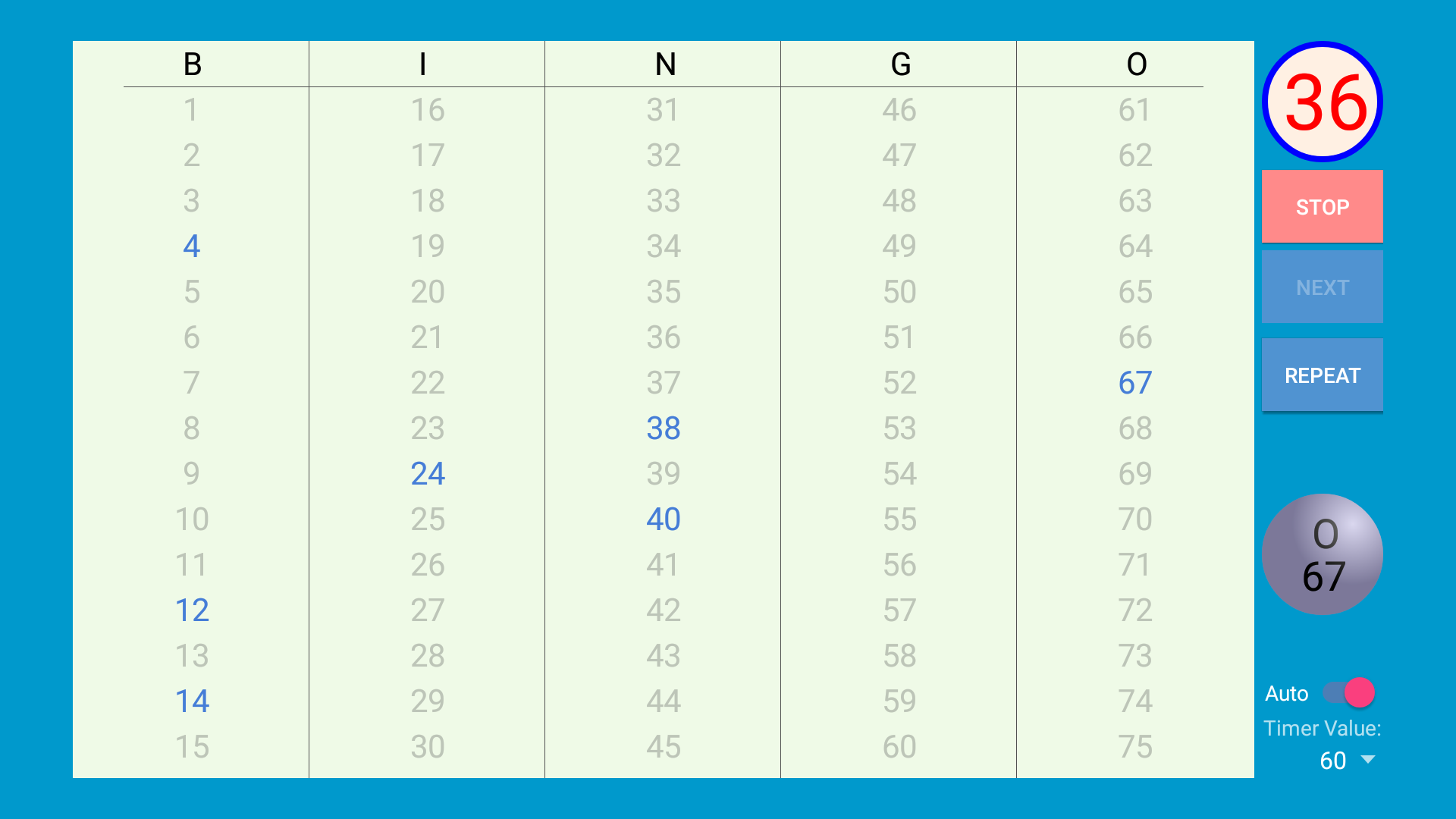 Bingo Caller - App on Amazon Appstore