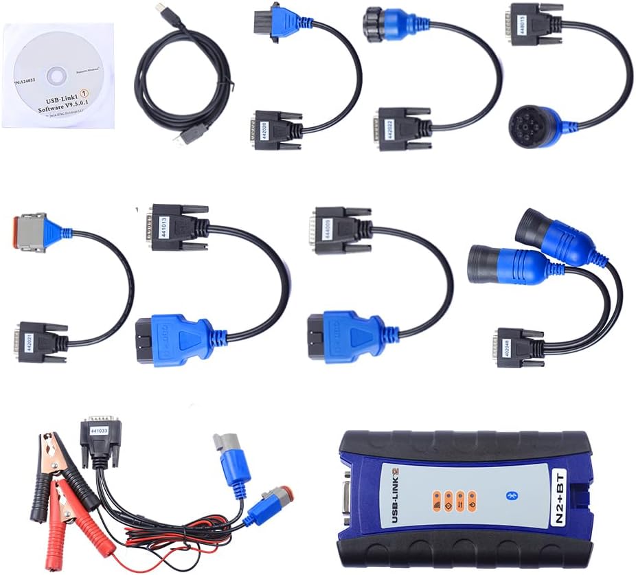 Amazon.com: USB-Link Nexiq N2+BT Diagnostic Tool, Diagnostic Scanner ...