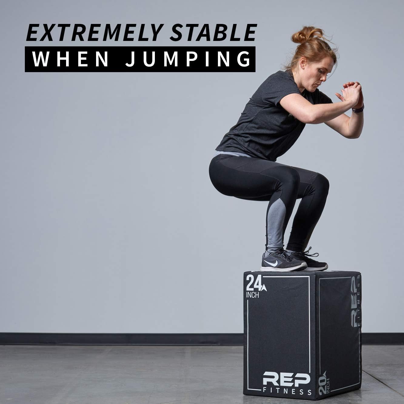 REP FITNESS 3-in-1 Soft Plyo Box – Safe for Shins - Non-Slip Multi-Use ...