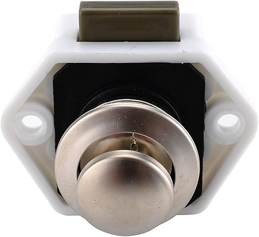 Amazon.com: Push Lock Diameter 20mm Latch Button Locks 1Pcs(A) : Tools ...