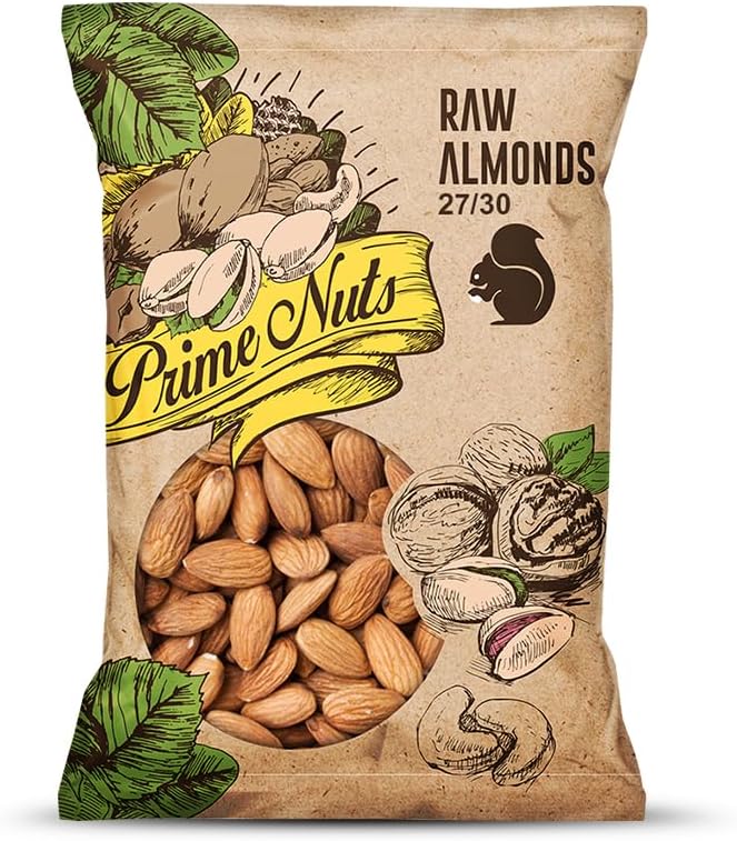 Prime Nuts Raw Almonds | 1 Kg | Rich in Magnesium & Vitamin E | High in Protein & Antioxidants ...