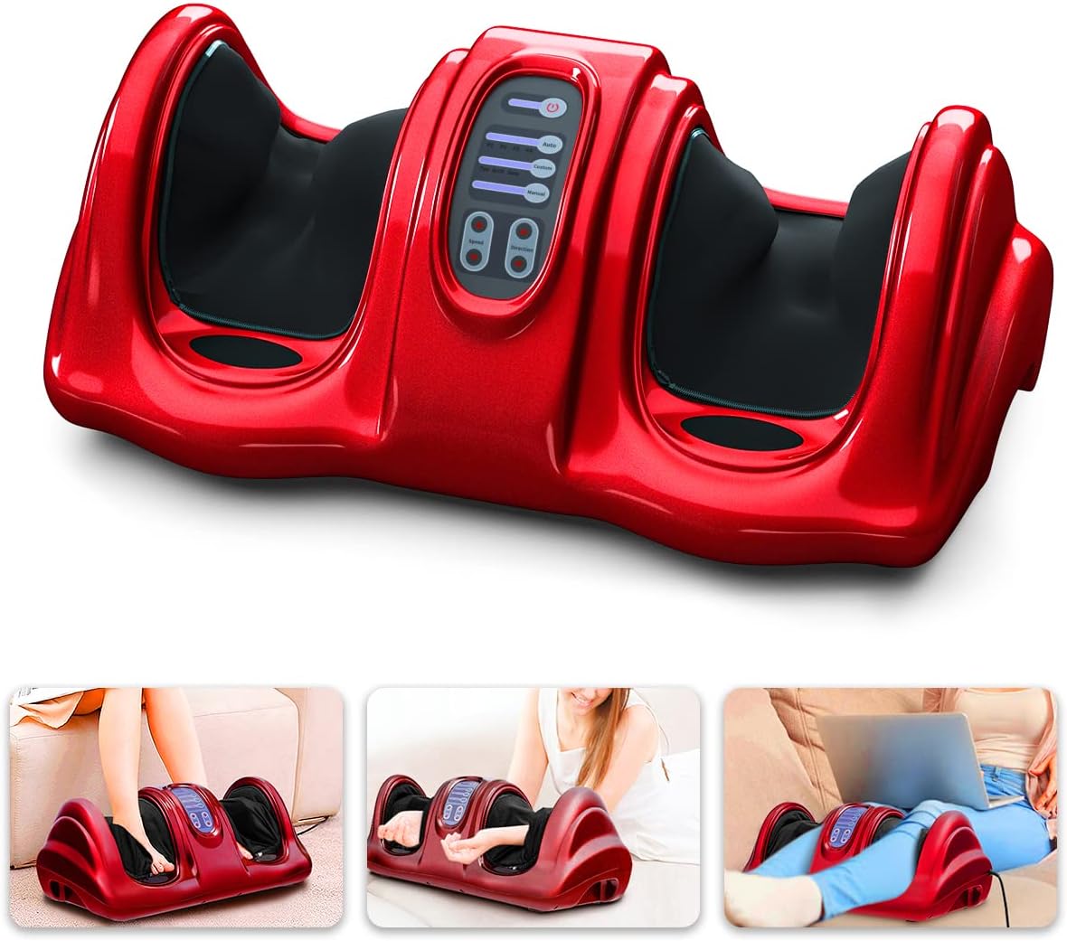 Amazon.com: ARLIME Foot Massager Machine, Stimulates Blood Circulation ...