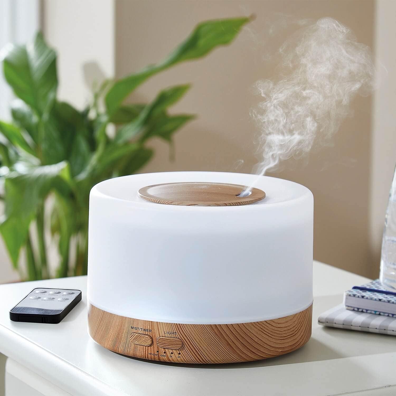 Colour Changing Humidifier with Remote 500ml : Amazon.co.uk: Home & Kitchen