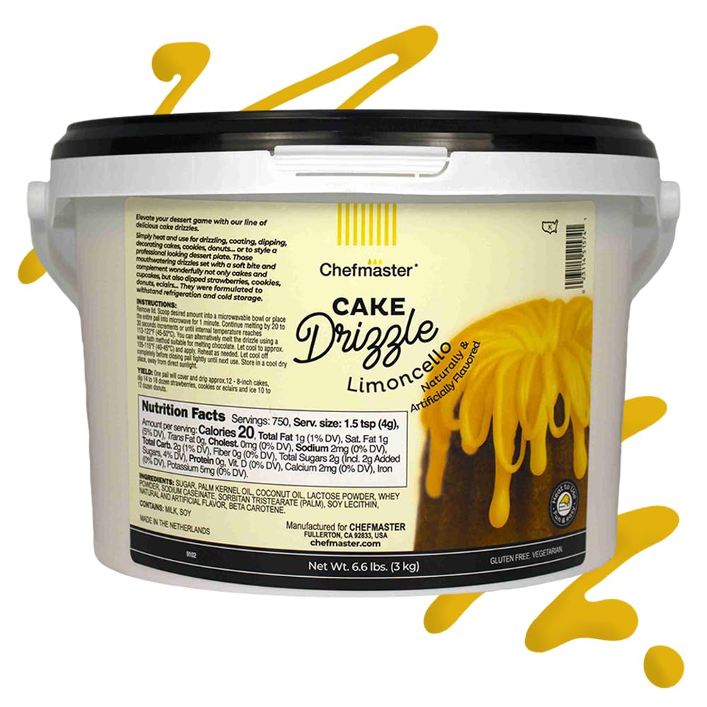 Snapklik.com : Limoncello-Flavored Cake Drizzle By , Edible Cake Drip ...