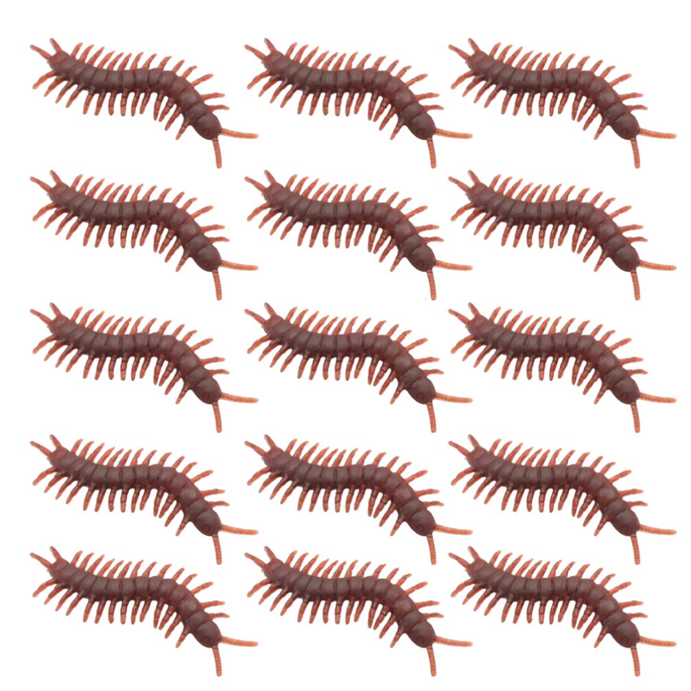 Amazon.com: NUOBESTY 100pcs Fake Centipede Plastic Centipedes Realistic ...