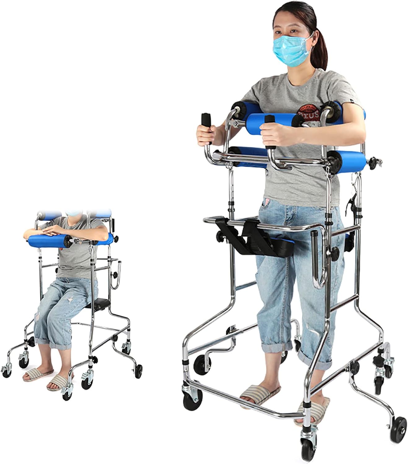 Amazon.com: ZHDBMM Walkers for Seniors, Walker Children with Cerebral ...