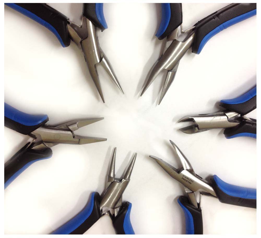 Amazon.com: JEWEL TOOL Precision 6-Piece Set: Chain, Long, Side Cutter ...