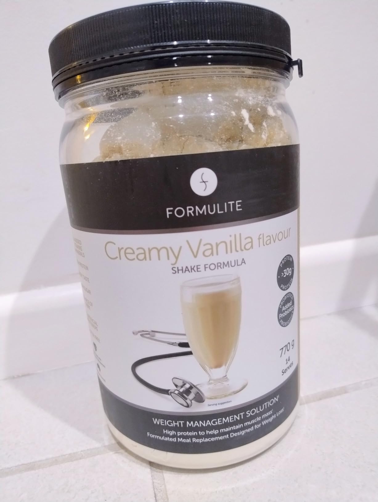 Formulite Protein Shake Tub 770g, High Protein Low Sugar Meal ...