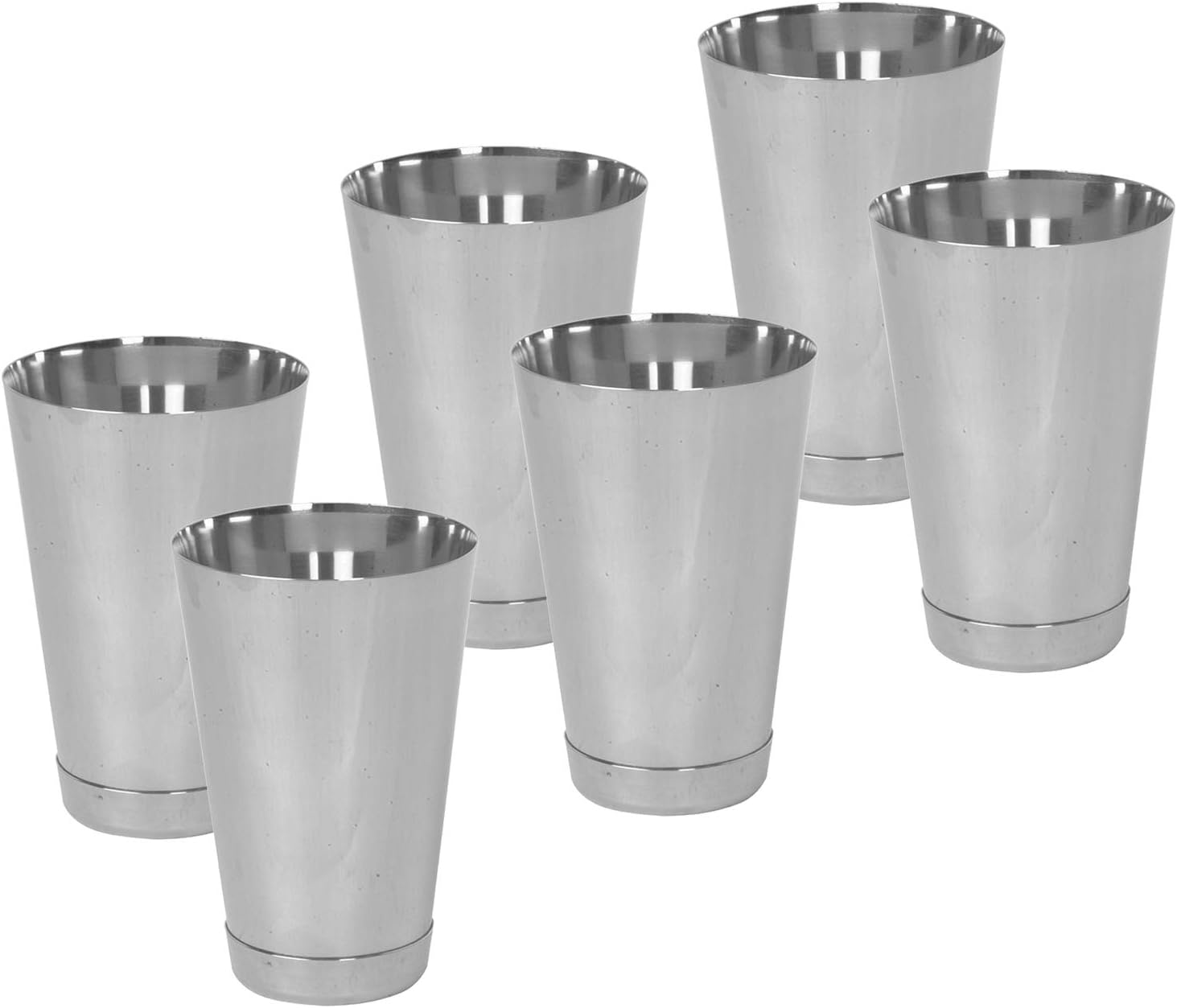 Amazon.com: Stainless Steel Bar Shaker, Malt Cup for Mixing Cocktail ...