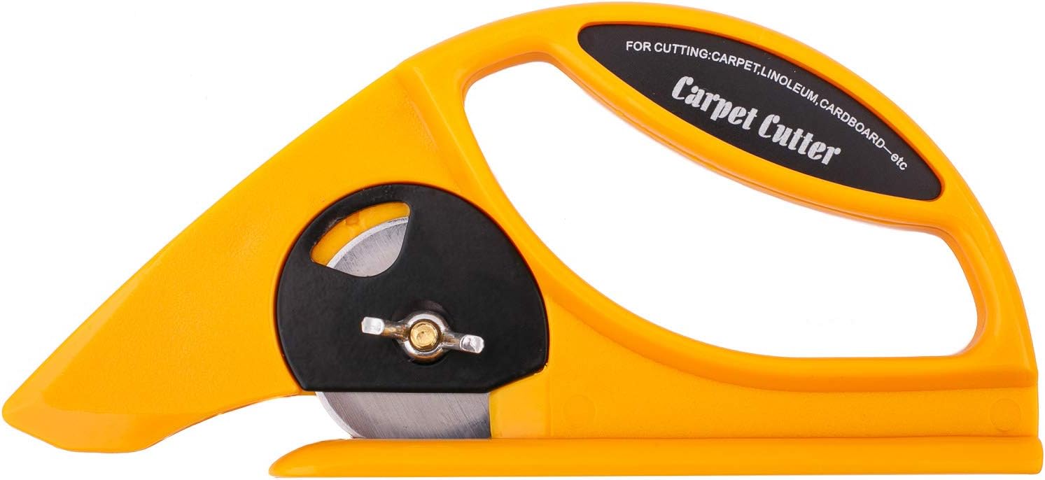Bilbau Carpet Knife Cutter Round Spinning Blade Hand Protection ...