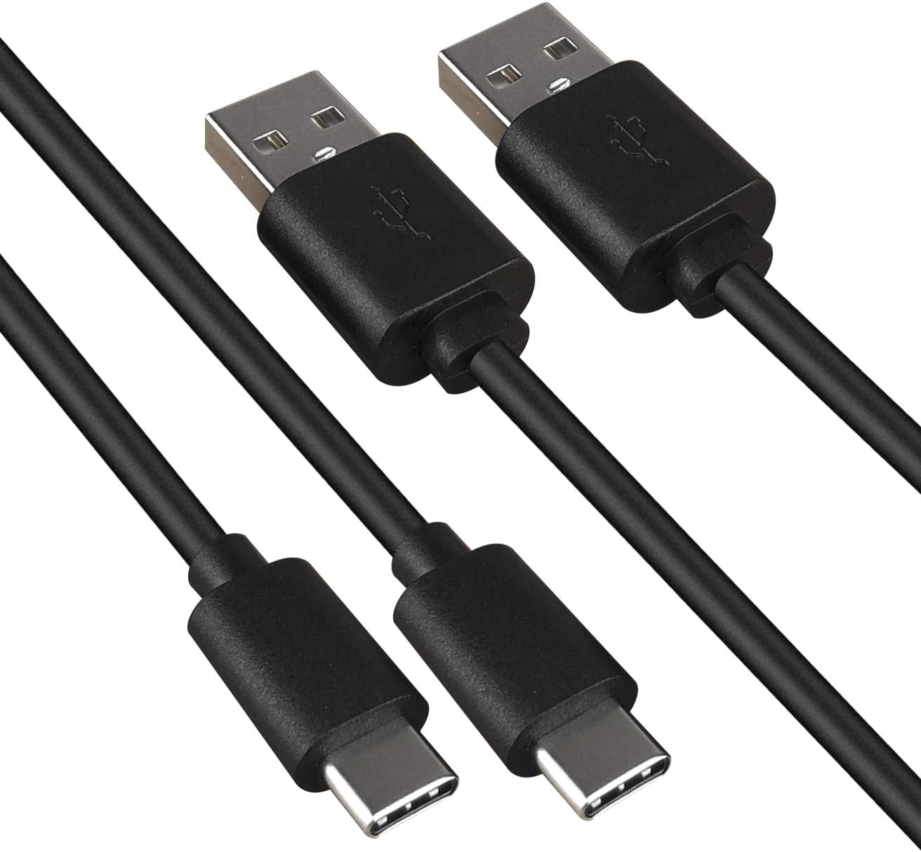 Amazon.com: 2-Pack 6Ft USB C Cable PS5 Controller Charger for Xbox ...