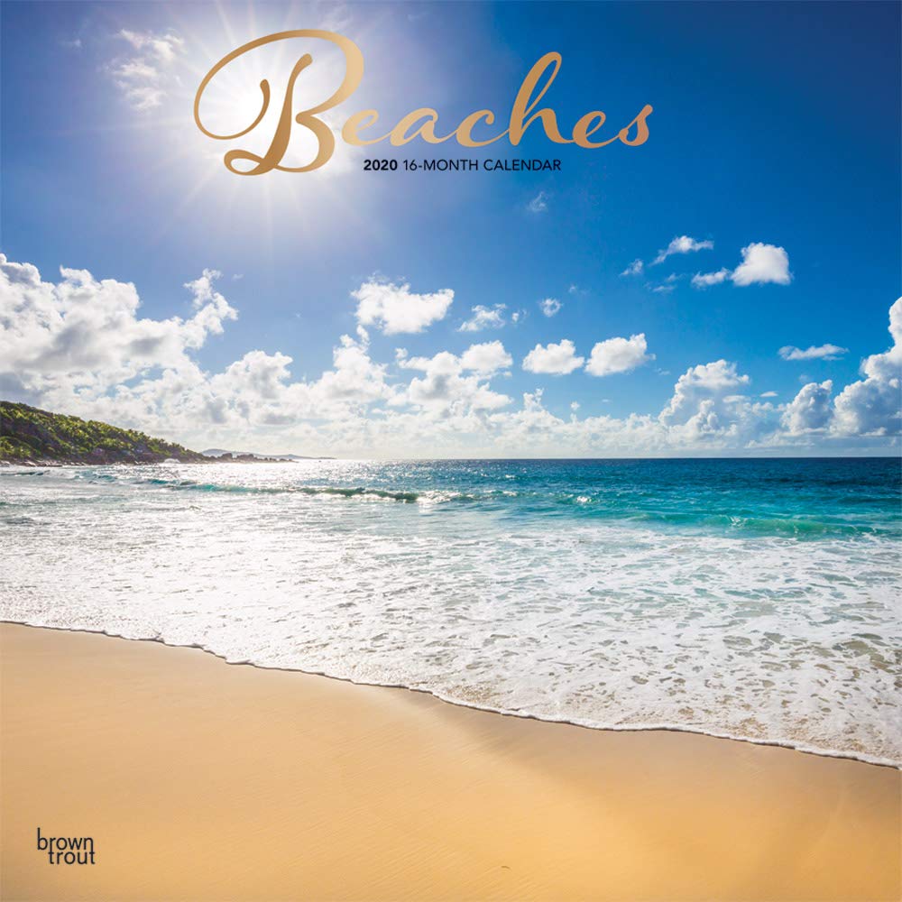 Beaches 2020 Calendar: Browntrout Publishing: 9781975405298: Amazon.com ...