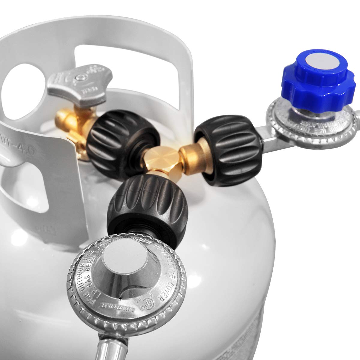 Buy DOZYANT Propane Splitter, Propane Tank Y Splitter Adapter with ...