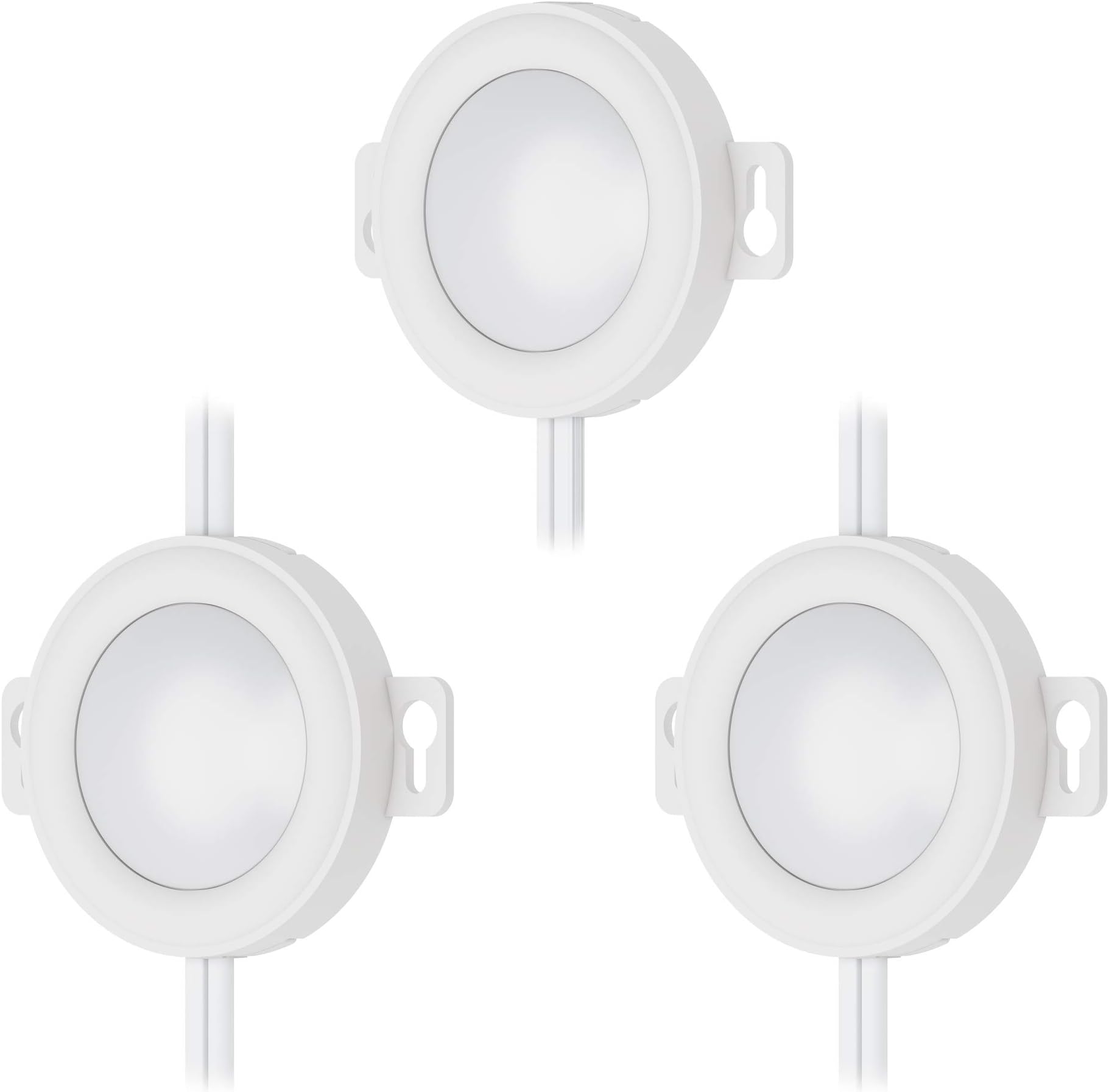 Amazon.com: UltraPro Linkable Recessed Puck Lights, 3 Pucks, LED Puck ...