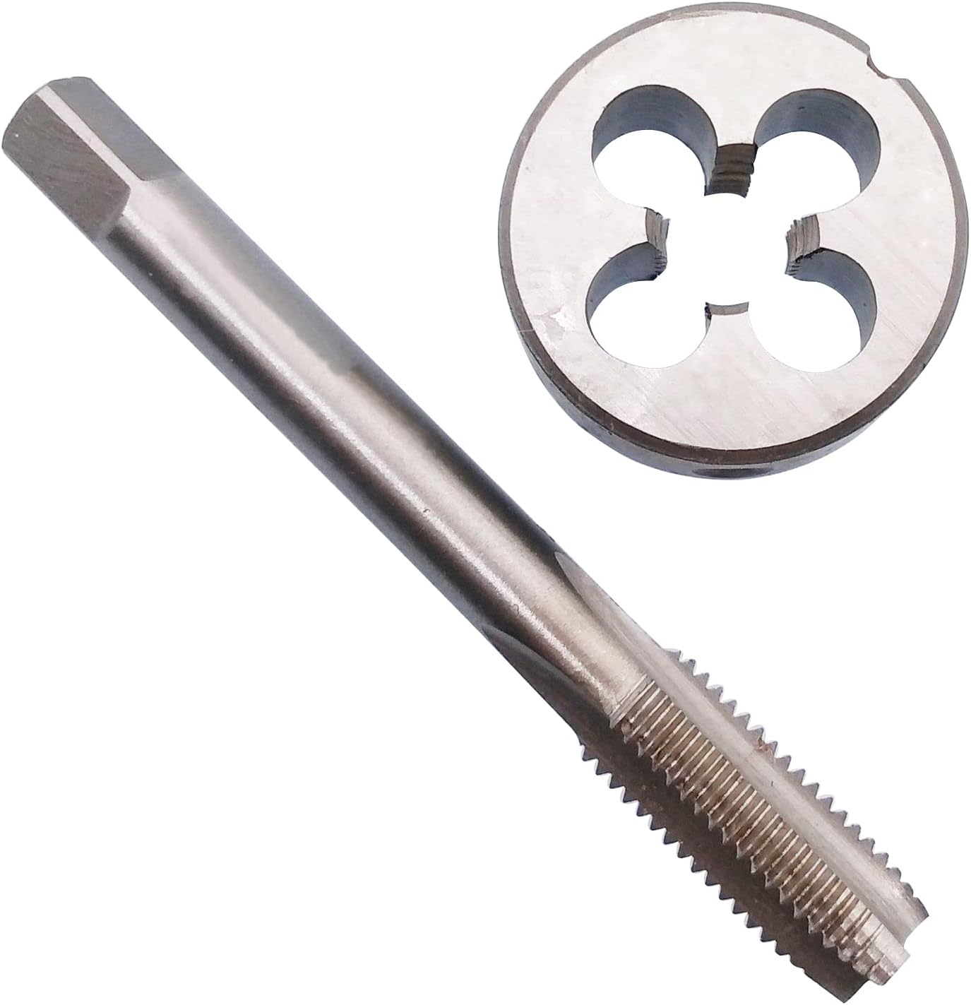 Amazon.com: HSS 10mm x 1.25 Metric Die Left Hand Thread M10 x 1.25mm ...