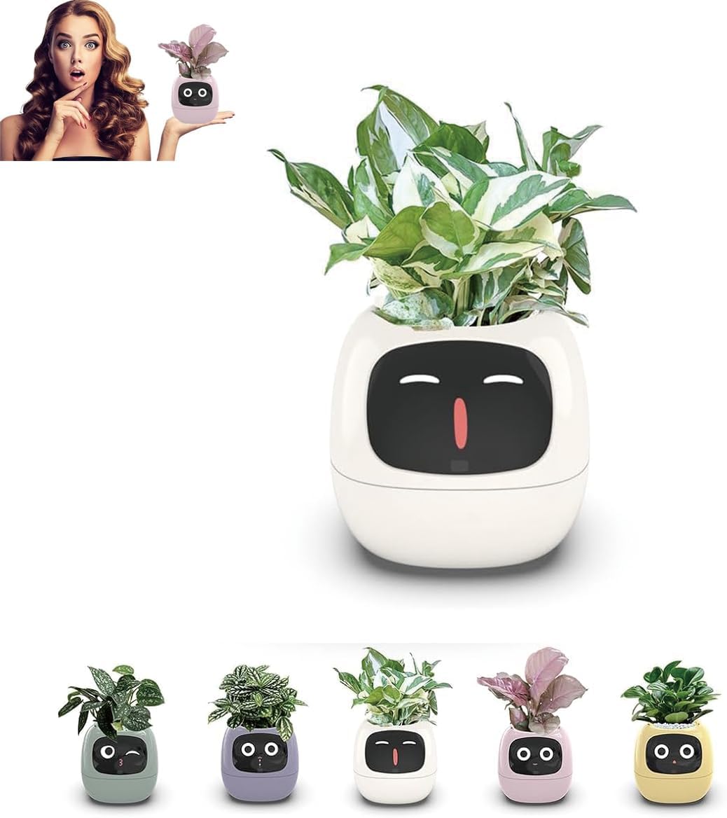 Amazon.com : Ivy Smart Plant Pot,Plantagotchi™ Smart Plant Pot,Smart ...