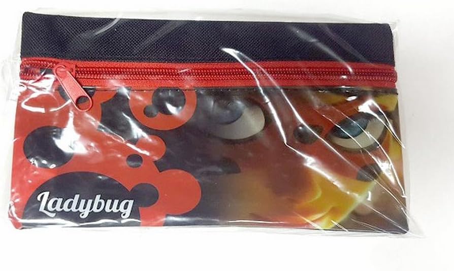 Miraculous Ladybug CAT-FPC-5005-20cm Flat Pencil Case : Amazon.co.uk ...