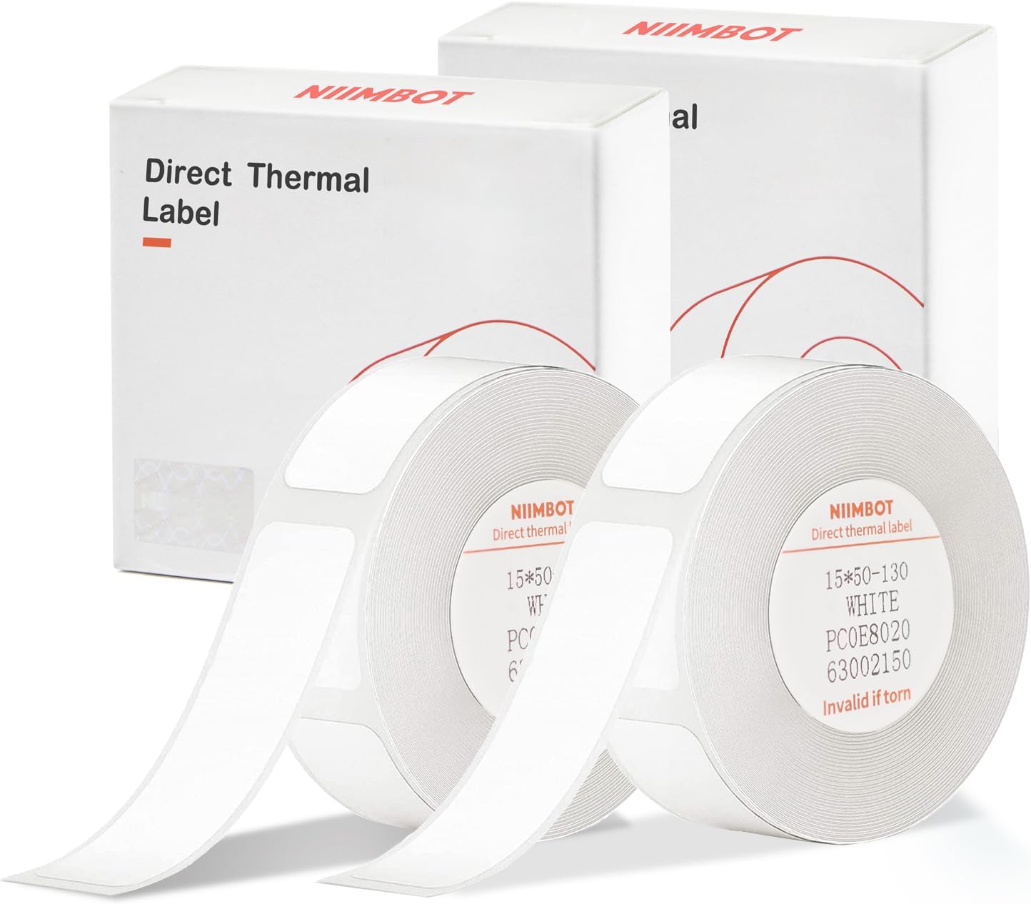 Amazon.com: NIIMBOT Label Maker Tape of Model D11/D110/D101 Printer, (2 ...