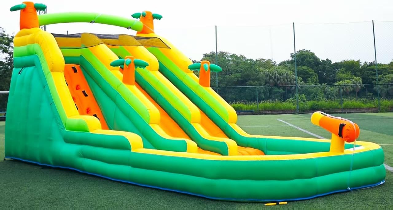 Amazon.com: 20FT Oxford Inflatable Water Slide Waterslides for Kids and ...