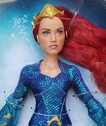 Amazon.com: AQUAMAN MERA Doll : Toys & Games