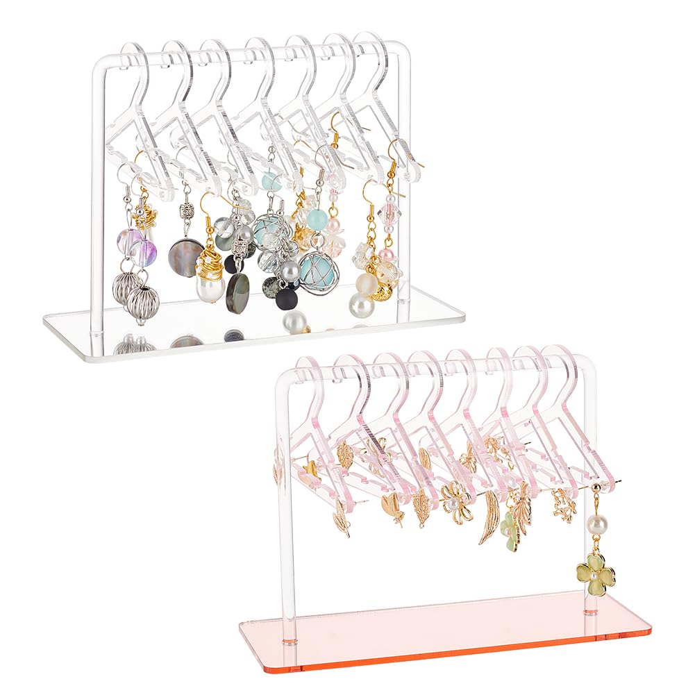 Amazon.com: FINGERINSPIRE 2 Sets Acrylic Earring Holder with Mini ...