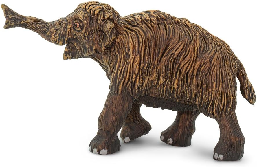 Safari Ltd. Woolly Mammoth Baby Figurine - Detailed 3.5" Prehistoric ...