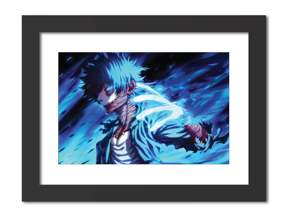 TenorArts Dabi Poster My Hero Academia Laminated Poster Framed ...