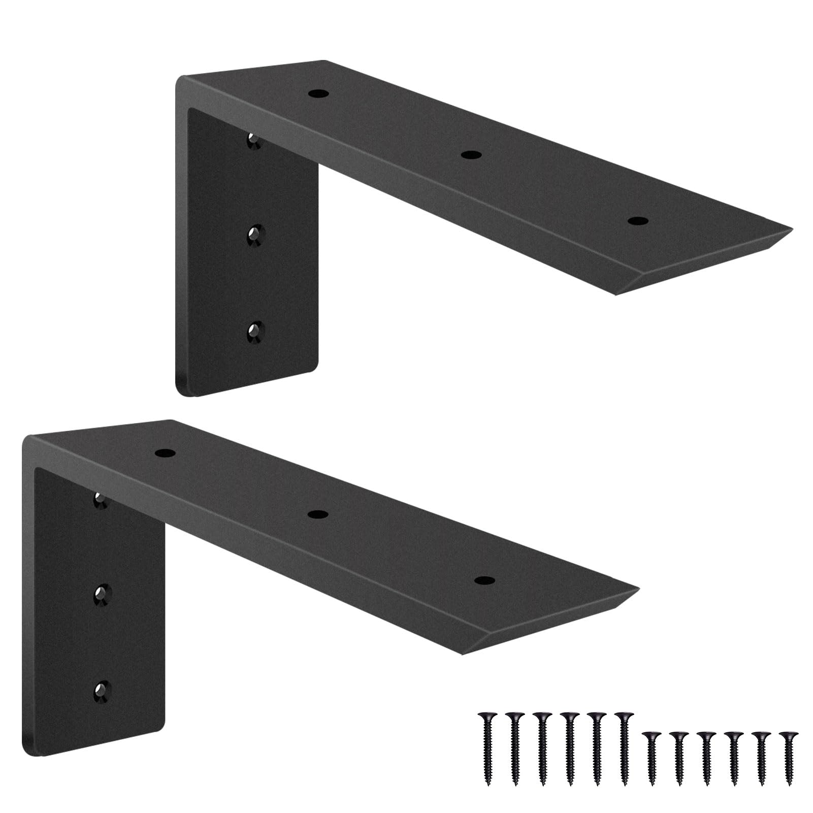 Amazon.com: Lusheer Countertop Support Brackets 10 inch,Heavy Duty ...