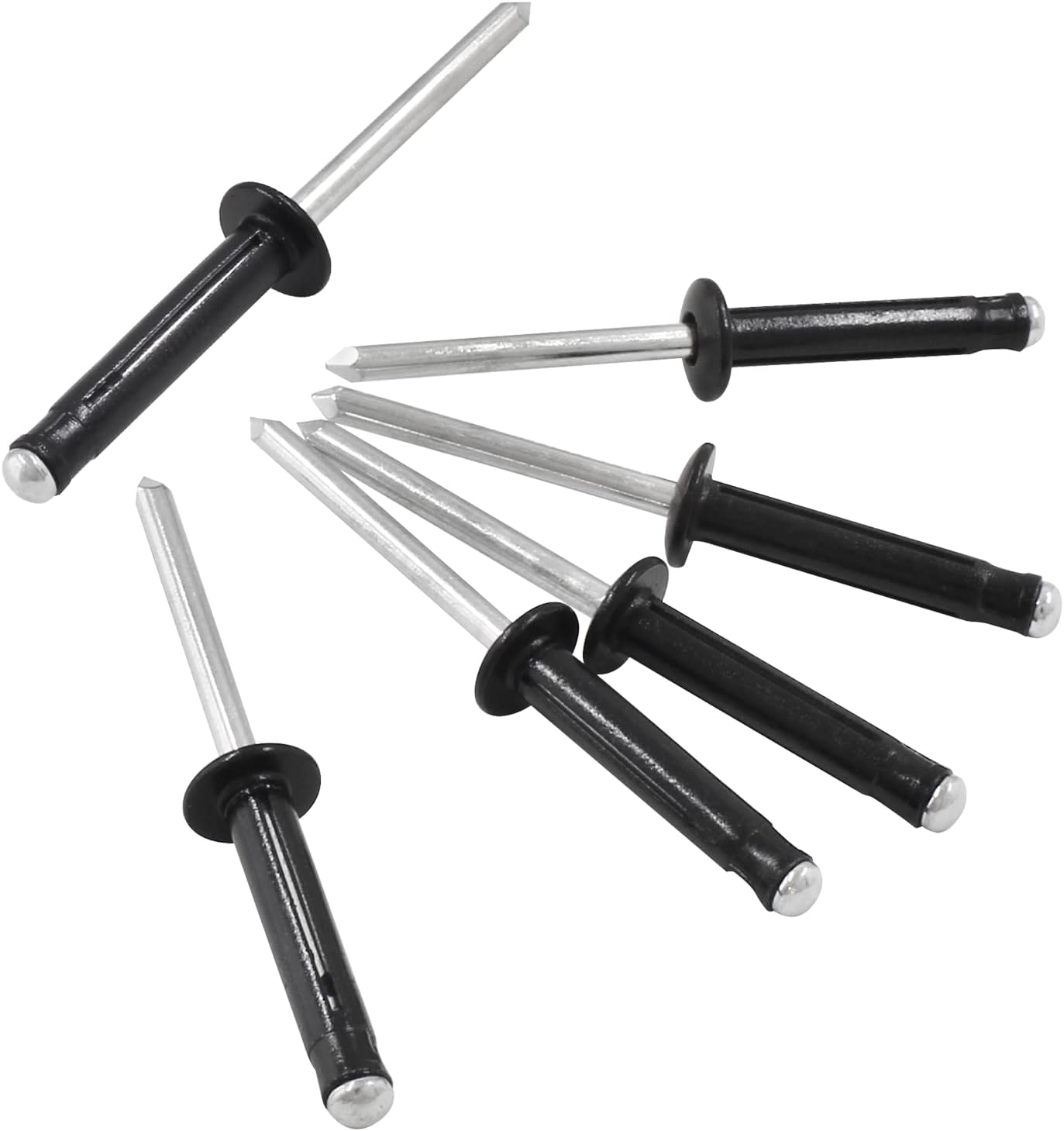 Amazon.com: Kyuionty 60 Pcs 3/16" x 1" Tri-Fold Exploding Pop Rivets ...