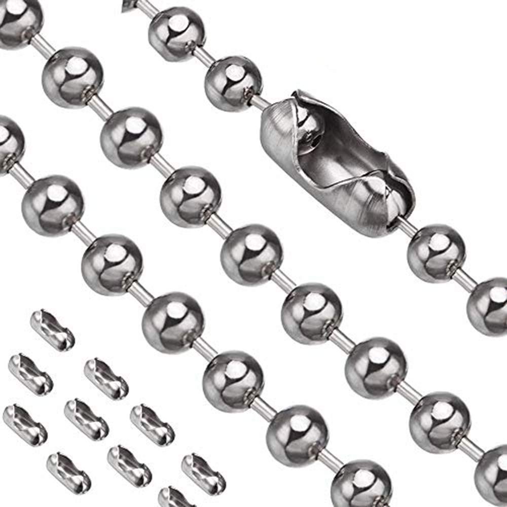 Vannise Pull Chain, 10 Feet Stainless Steel Bead Chain, Rustproof ...