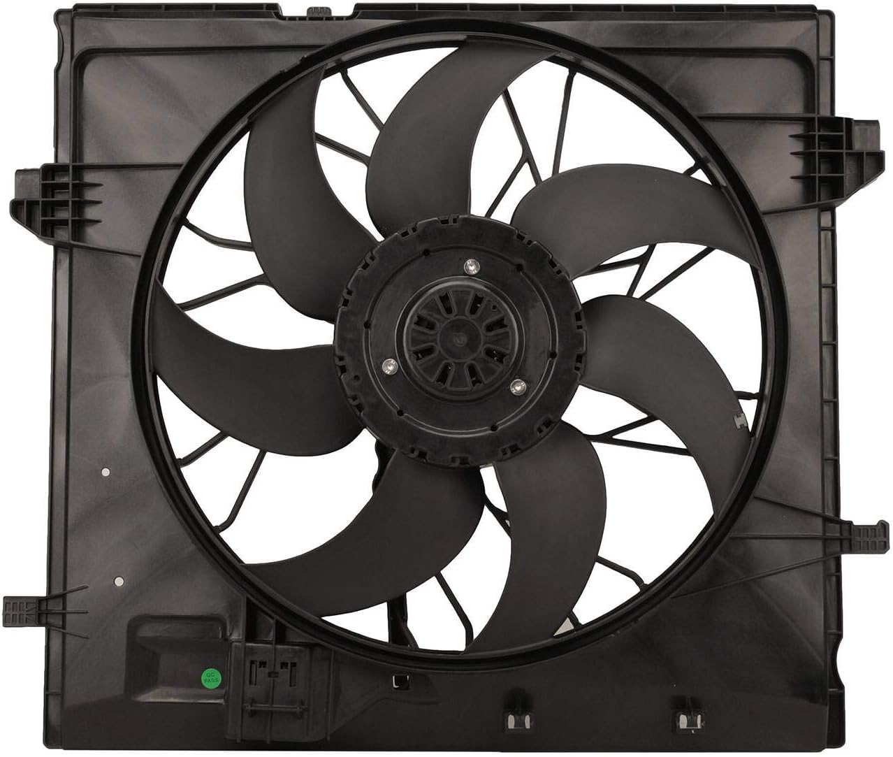 Amazon.com: Bapmic 0999062400 Radiator Cooling Fan Assembly for ...