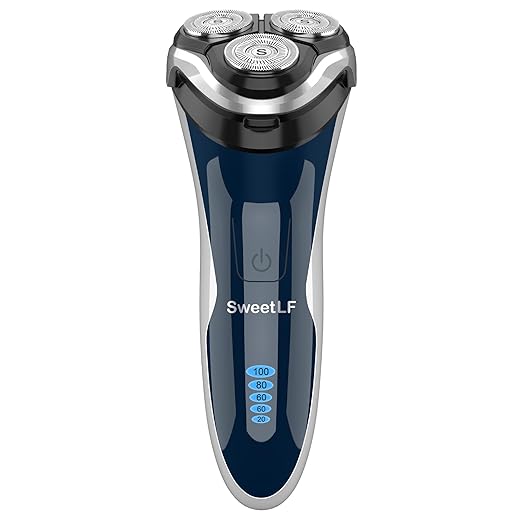 Amazon.com: Electric Razor for Men, SweetLF 100% Waterproof Electric ...
