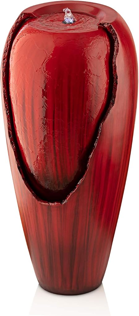 Amazon.com : Alpine Corporation DIG100XS-RD Water Jar Fountain, 15"L x ...