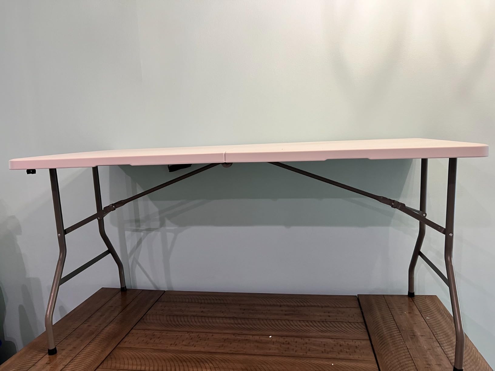 Amazon.com: HYMnature Folding Tables Portable Folding Table 5ft Folding ...