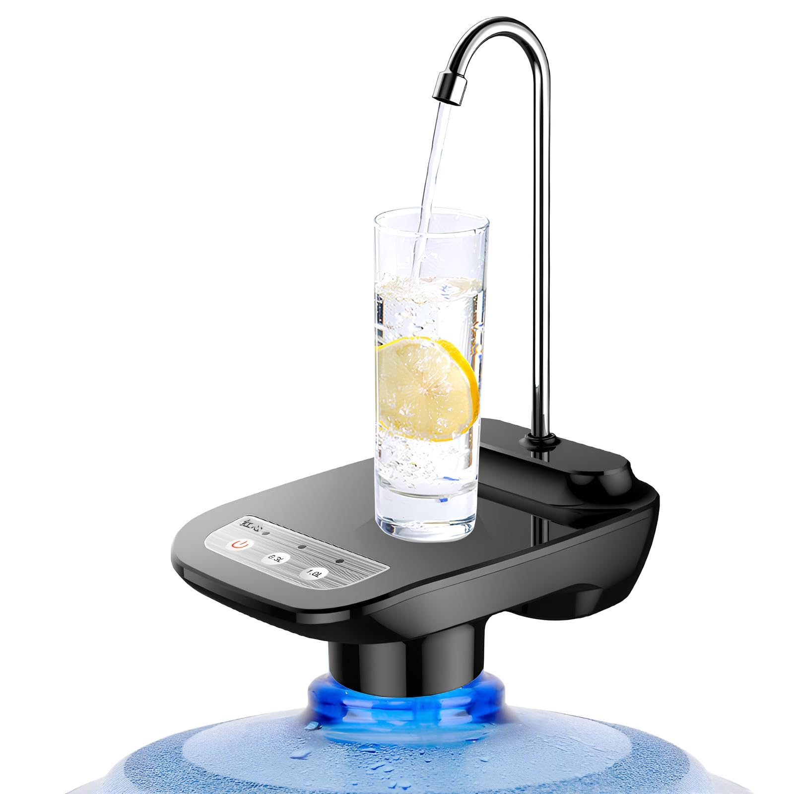 Amazon.com: Generic Electric Water Bottle Pump with Tray - Rechargeable ...
