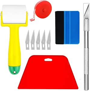Wallpaper Paste, Wallpaper Kit 10Pcs Peel and Stick Wallpaper Tools ...