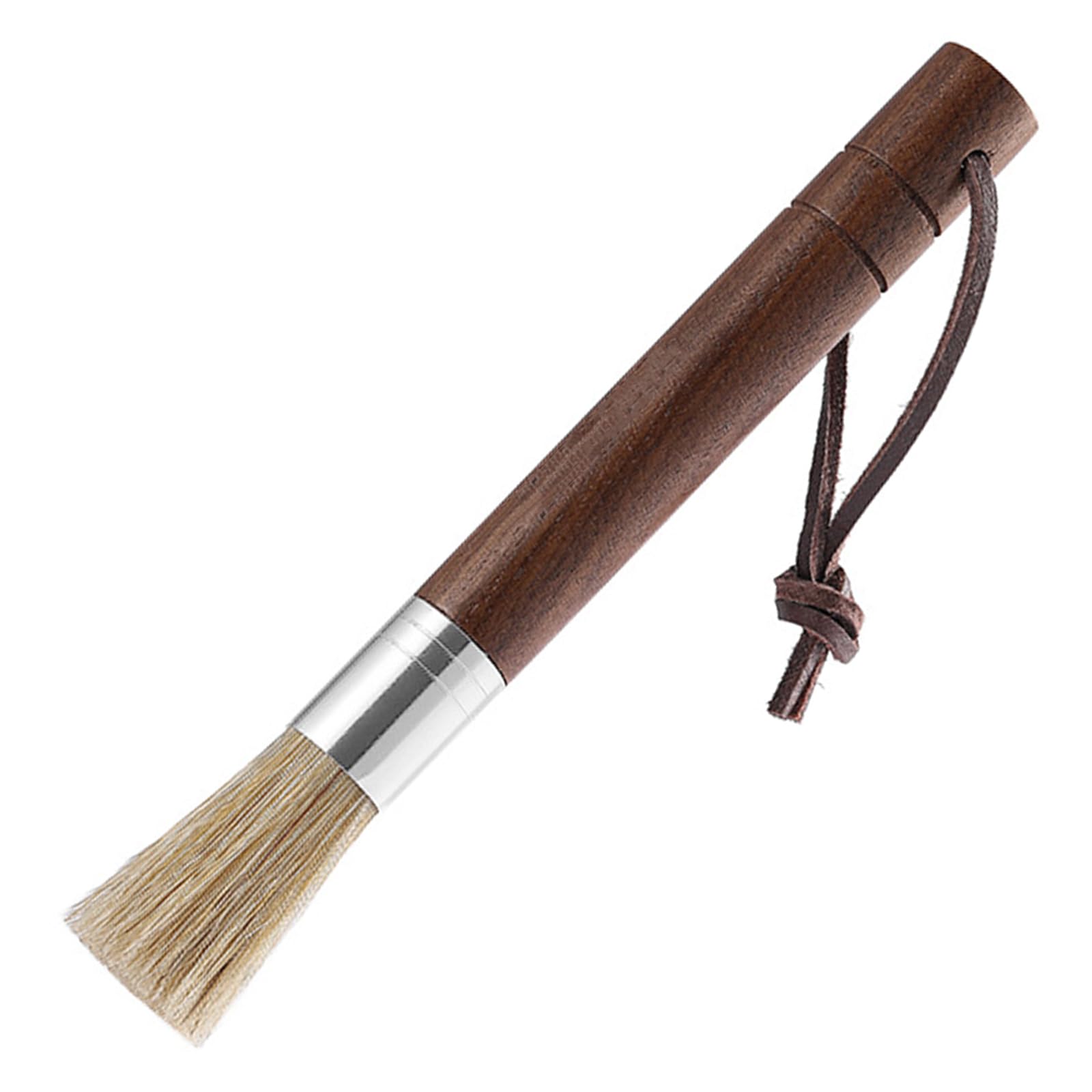 17.5 cm Coffee Brush, Portafilter Brush, Bristle Handle Made of Walnut ...