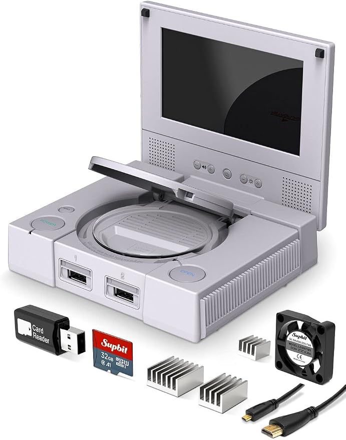 Amazon.com: RETROFLAG PiStation CASE,800x480 Pixel,4.3 inch Display ...