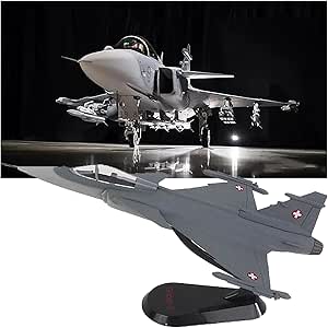 Amazon.com: ODddot SAAB Saab JAS-39 Gripen Fighter 1/87 6.3" Static ...