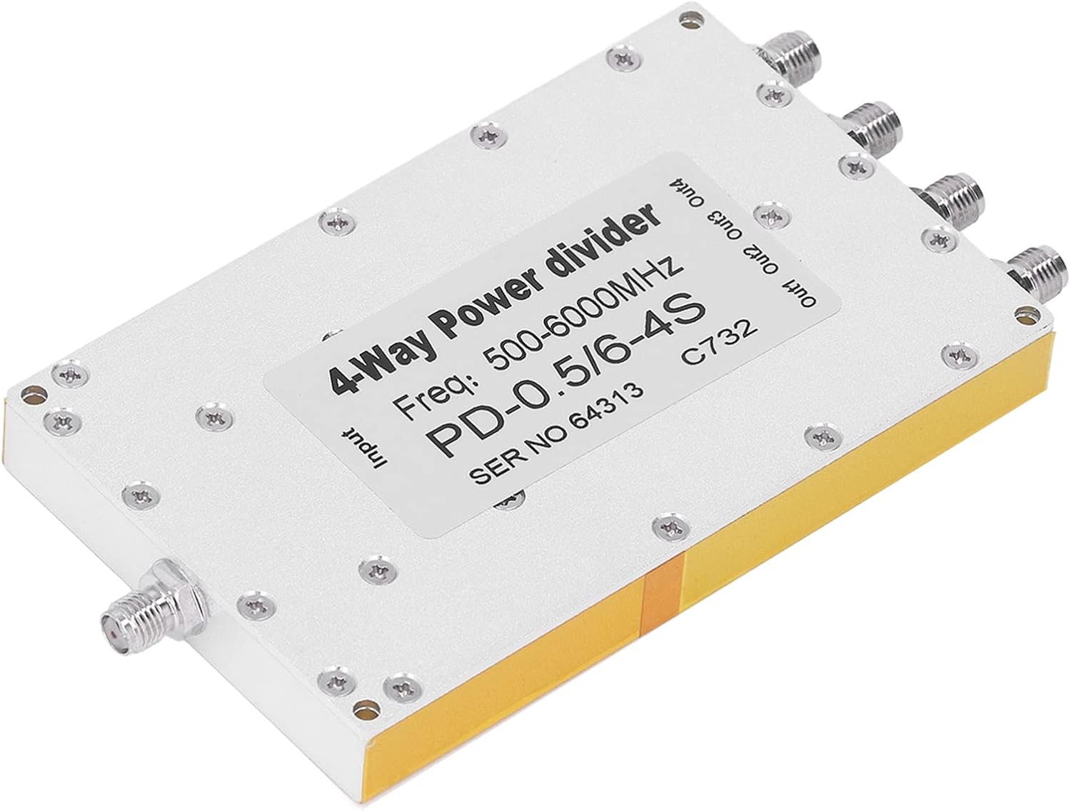 Amazon.com: NDNCZDHC 4 Way Divider Coaxial Cable Splitter, TV Signal ...