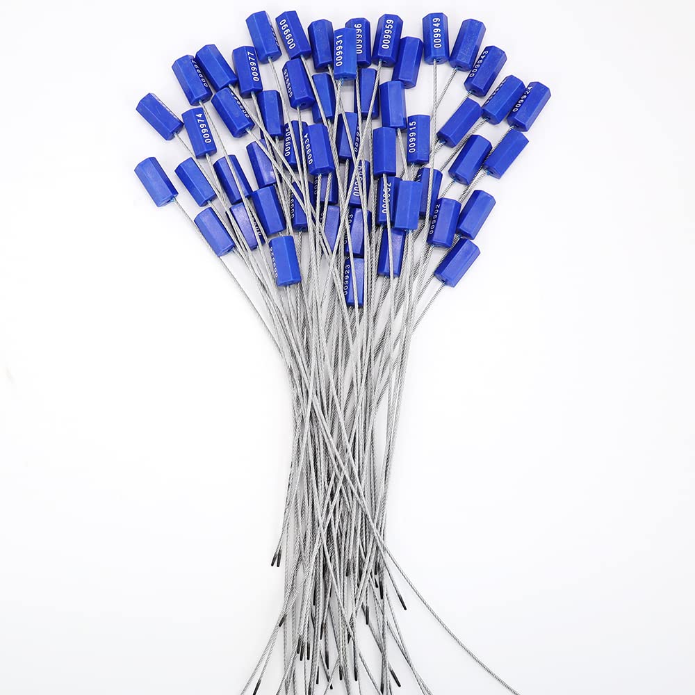 Snapklik.com : FANXIANG 50pcs Security Cable Seals Numbered Security ...