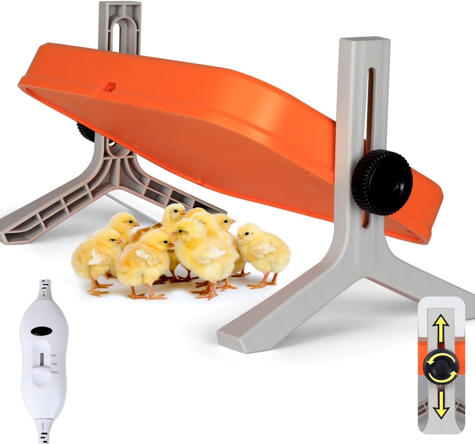Amazon.com : GLMSeggs Chicken Brooder Heater, Chick Warmer with ...