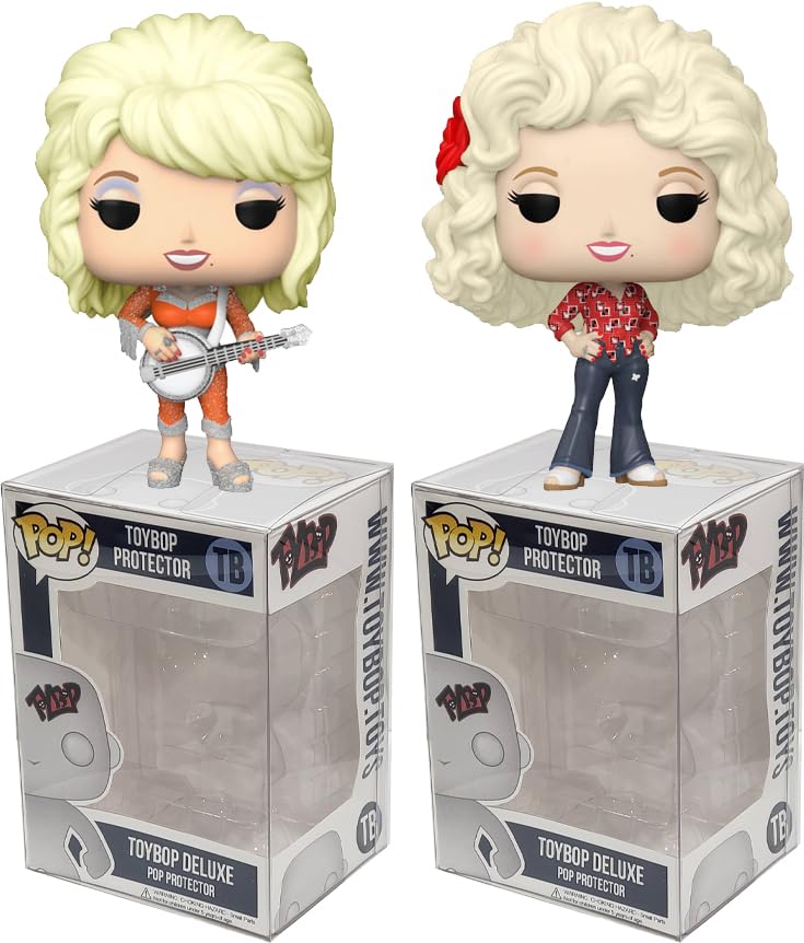 Amazon.com: Funko Pop Dolly Parton + Protector: Pop! Rocks Vinyl Figure ...