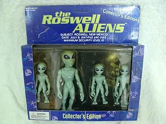 Amazon.co.jp: Roswell Alien Figuille Action Figure Set : Toys & Games